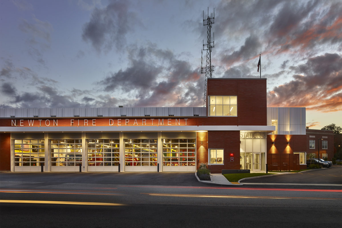 Newton Fire Headquarters; Newton, MA | Mitchell Associates Architects